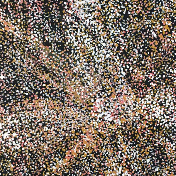 Small traditional Bush Medicine painting by Patsy Long Kemarre - Utopia ...