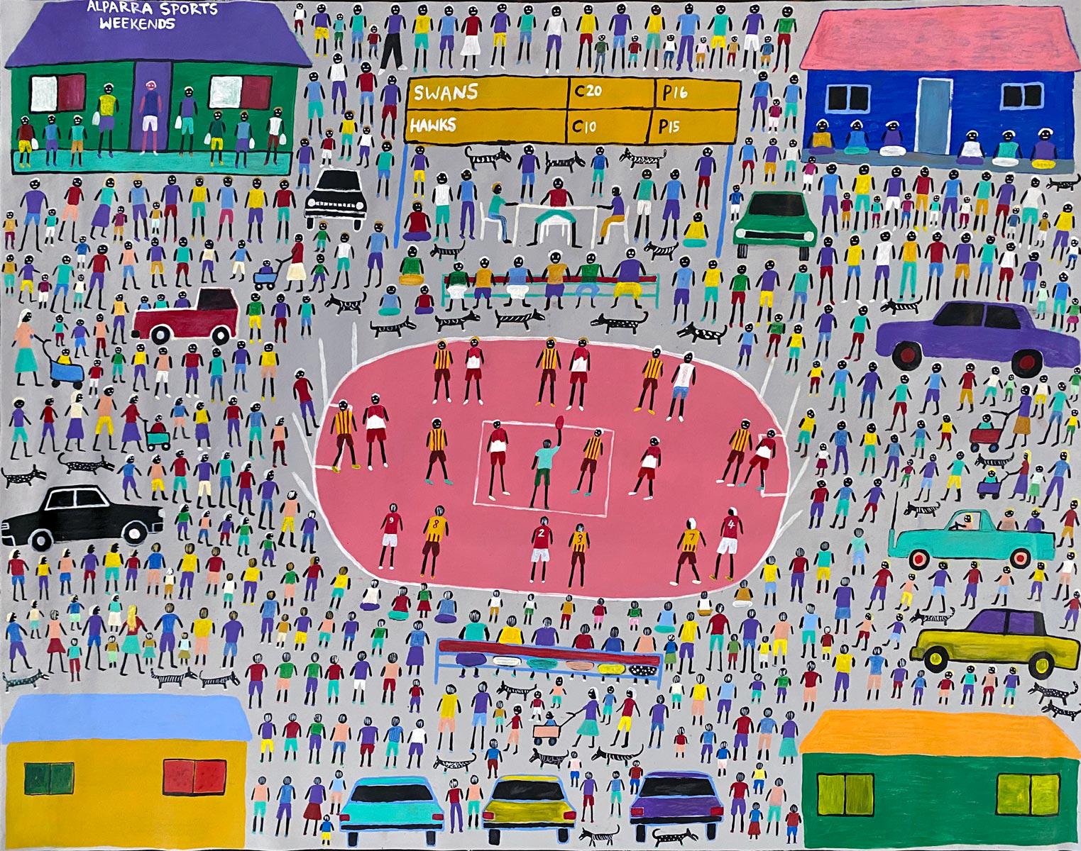 Dinny Kunoth Kemarre Paintings - Utopia Lane Gallery